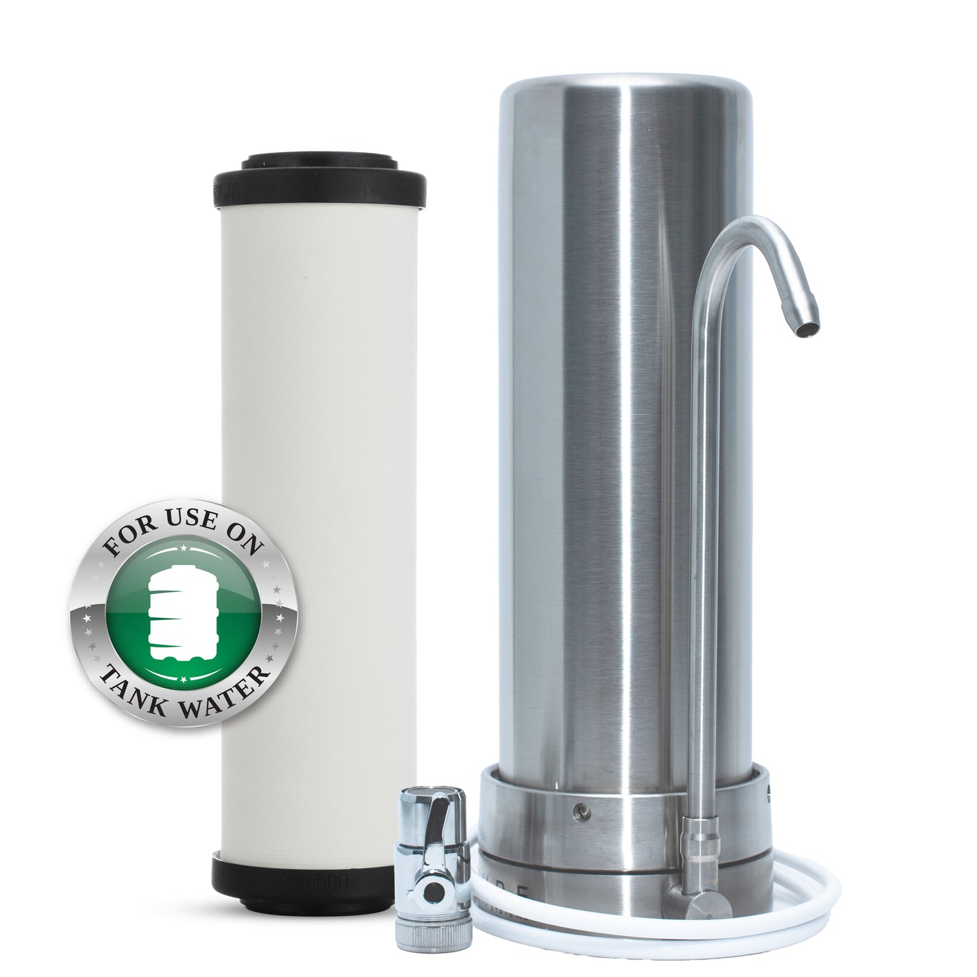 Stainless Steel Bench Top Filter (Tank Water) | Pure Water Systems